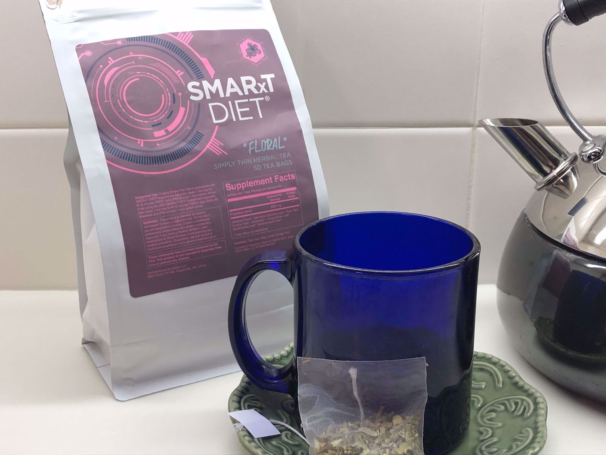 SMARxT DIET Store. Simply Thin Tea Floral
